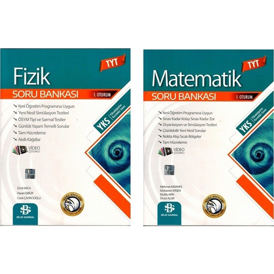 Bilgi Sarmal Yayınları TYT Sarmal Soru Bankası Fizik - Kitabı