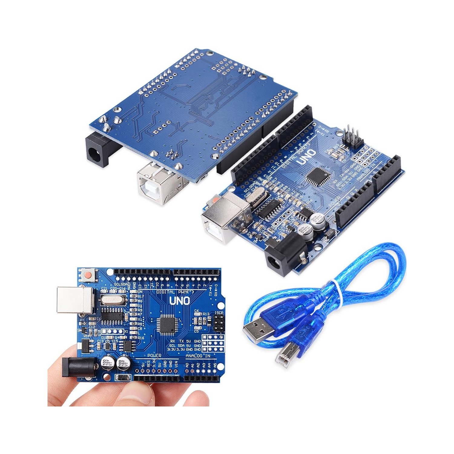 Robotus Arduino Uno R3 SMD + USB Kablo Hediyeli Fiyatı
