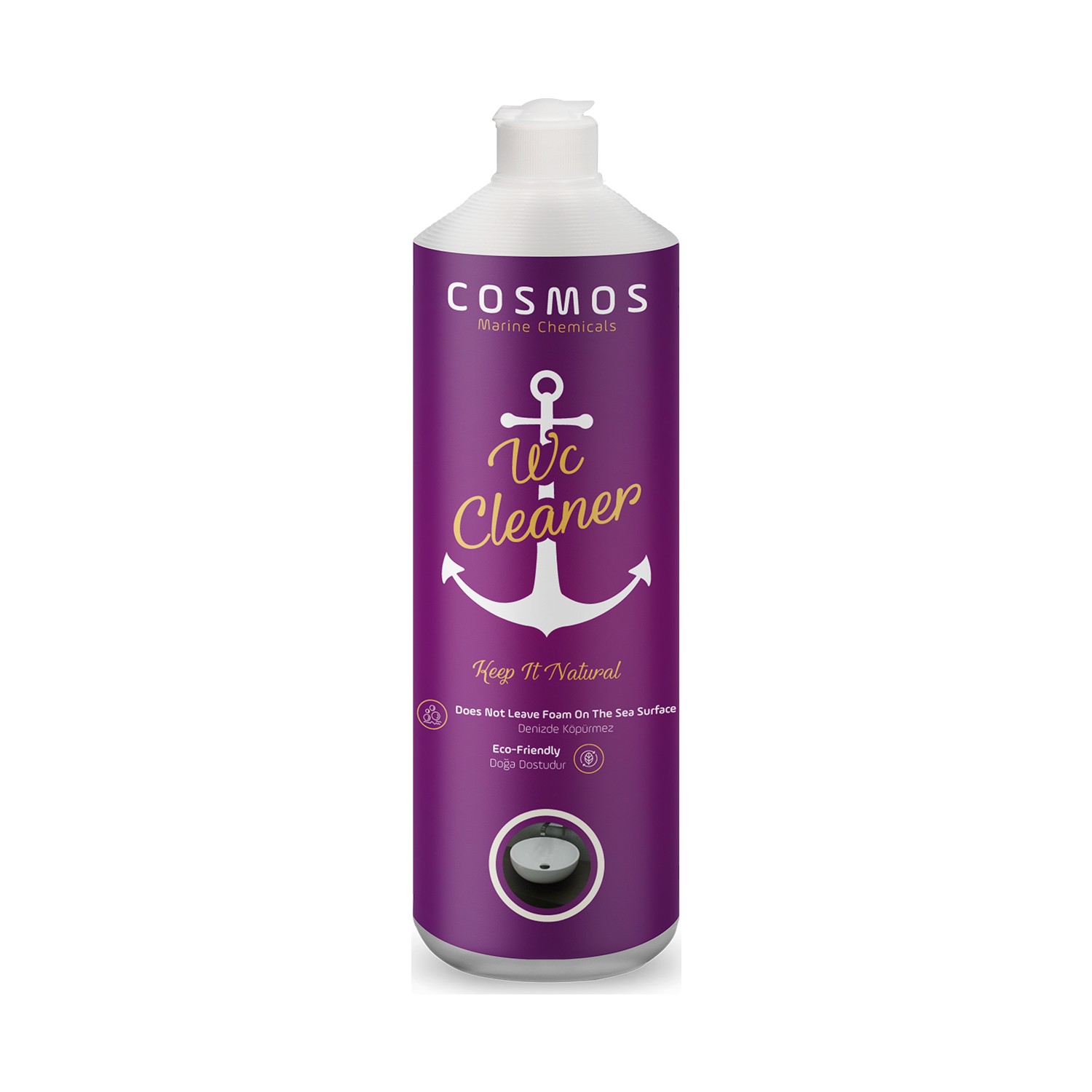Cosmos WC Cleaner ( Tuvalet Temizleyici ), Limon Kokulu, 946 Fiyatı