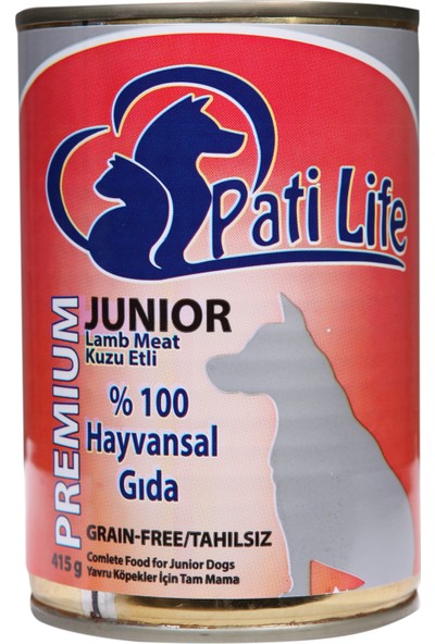 Pati Life Tahılsız Yavru Köpek Konservesi 415 Gr