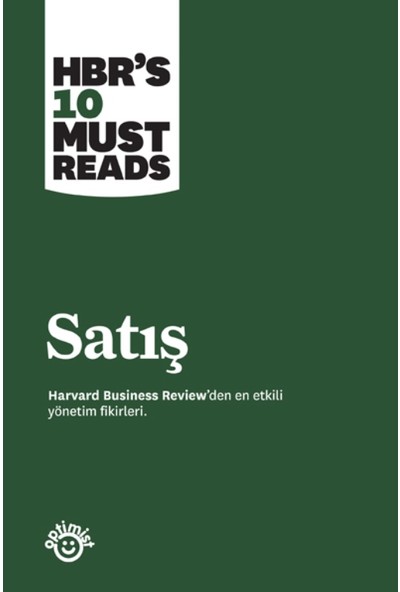 Satış:Harvard Business Rewiew Press