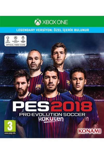 Xbox One Pes 2018 Legendary Edıtıon