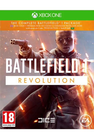 Xbox One Battlefield 1 Revolution Edition Xbox One Battlefield 1 Revolution Edition