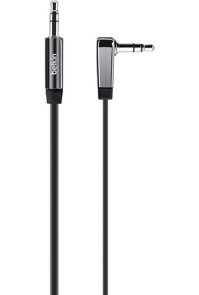 Belkin 3.5mm Flat Aux Kablo 0.9m - Siyah Belkin 3.5mm Flat Aux Kablo 0.9m - Siyah