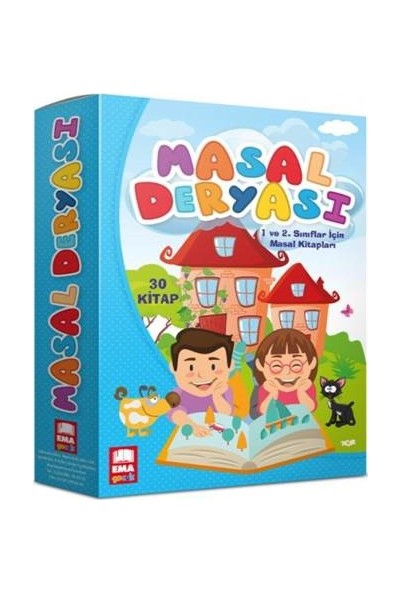 Masal Deryası 30 Kitap (1. Ve 2. Sınıflar İçin, Bitişik Eğik El Yazılı)-Kolektif Masal Deryası 30 Kitap (1. Ve 2. Sınıflar İçin, Bitişik Eğik El Yazılı)-Kolektif