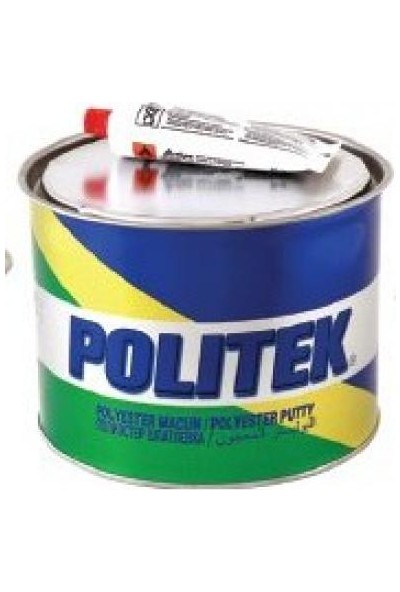 Politek Polyester Sarı Macun 3/1 Politek Polyester Sarı Macun 3/1