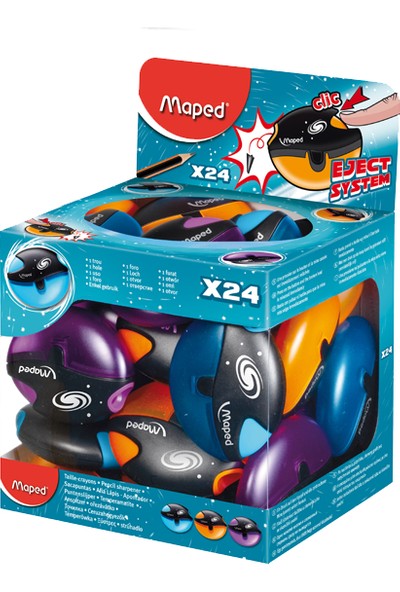 Maped Kalemtraş Galactic Tek Delikli