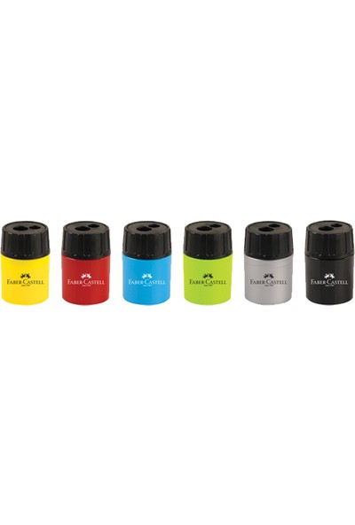 Faber-Castell Kalemtraş Geniş Hazneli Çiftli