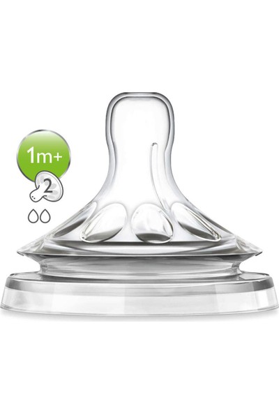 Philips Avent Scf652/27 Natural Yavaş Akış 1 Ay+ Biberon Emziği Philips Avent Scf652/27 Natural Yavaş Akış 1 Ay+ Biberon Emziği