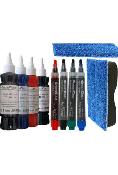 Green Class Pro Sıvı Tebeşir Seti