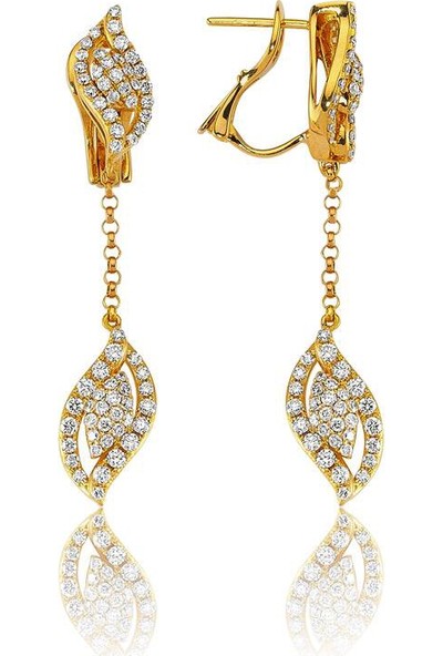 Altınbaş Pırlanta Fantazi Küpe Ap486P