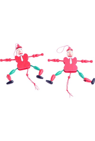 Akademiloji 2'li Askılı Pinokyo Oynar Kukla Seti Akademiloji 2'li Askılı Pinokyo Oynar Kukla Seti