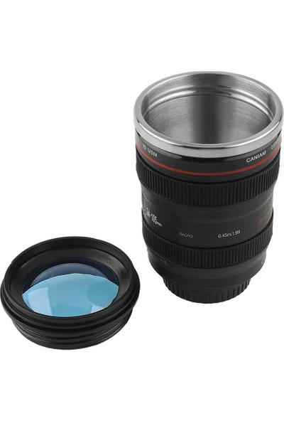 Mnk Canon Lens Görünümlü Termos Kupa/Bardak (350 Ml)