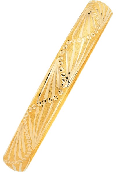 Bilezikhane 14 Ayar Altın Hediyelik Bilezik Noktalı 7 Gram Bilezikhane 14 Ayar Altın Hediyelik Bilezik Noktalı 7 Gram