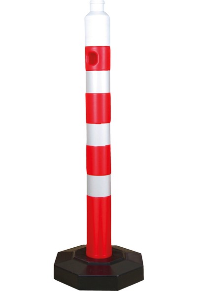 Dubalı Uyarı Dikme 90 Mm (Kauçuk Taban)