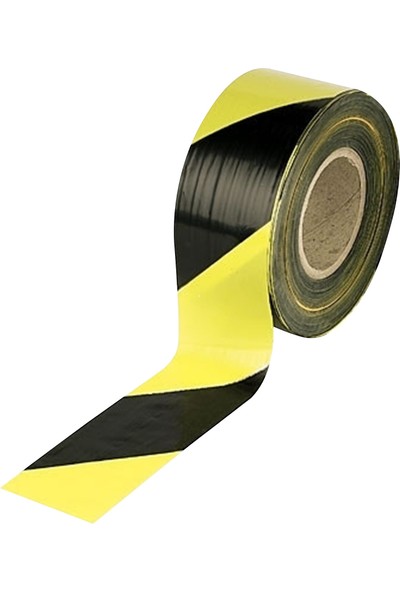İkaz Şeridi Büyük Boy (Sarı-Siyah)