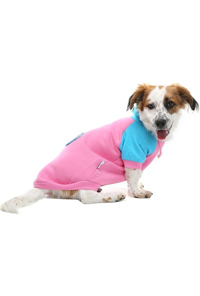 Dogi & Dog Pink Pati Köpek Sweati