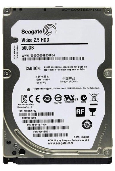 Seagate 500GB 2.5 Seagate 500GB 2.5