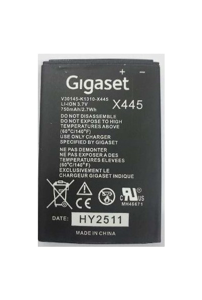 Siemens Gigaset X445 Batarya