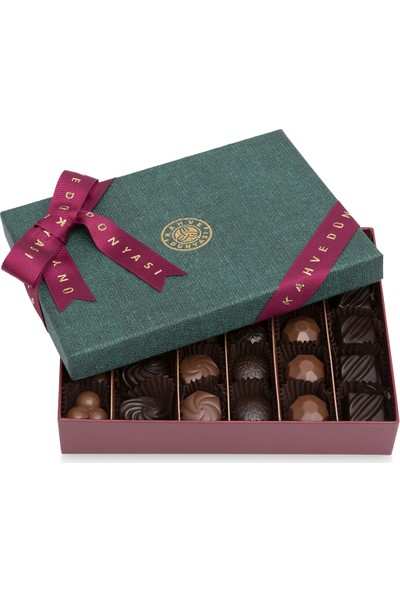 Kahve Dünyası Orta Boy Vip Kutu Spesiyal Çikolata 360gr