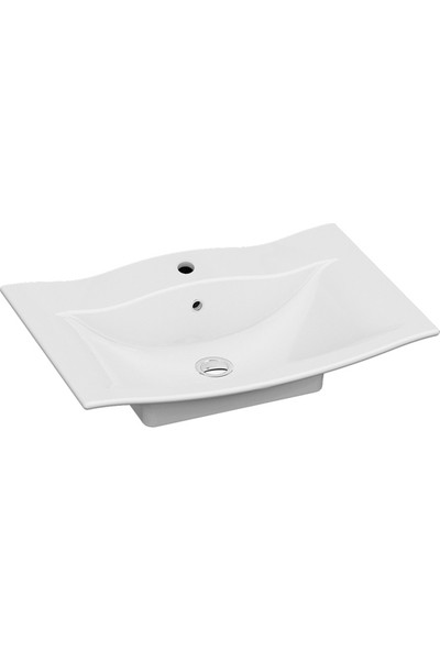 İdevit Karo Tezgah Üstü Lavabo (44X70) İdevit Karo Tezgah Üstü Lavabo (44X70)
