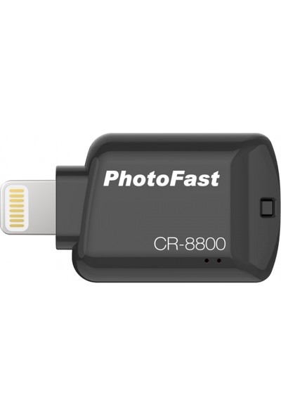 PhotoFast CR-8800 iOS MicroSD Siyah Kart Okuyucu BPF-CR8800BK PhotoFast CR-8800 iOS MicroSD Siyah Kart Okuyucu BPF-CR8800BK