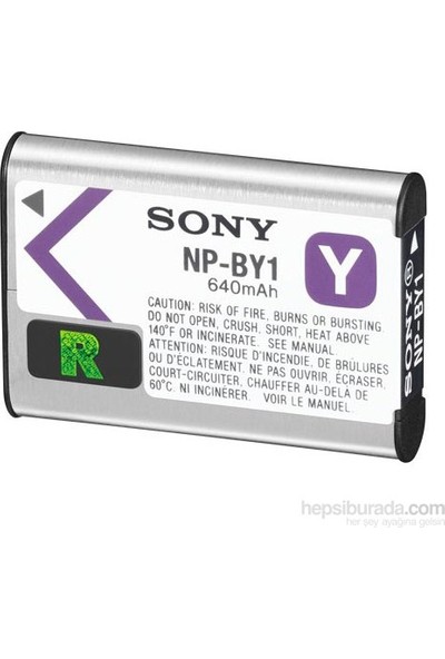 Sony Np-By1 Mini Aksiyon Kamera Pili