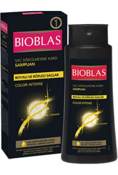 Bioblas Color Intense Boyali ve Röfleli Saçlar icin Şampuan 400 ml Bioblas Color Intense Boyali ve Röfleli Saçlar icin Şampuan 400 ml