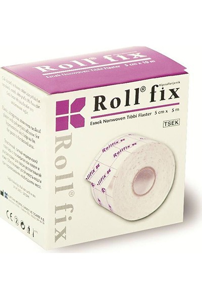 Roll Fix Esnek Tıbbi Flaster 5Cm X 5M Roll Fix Esnek Tıbbi Flaster 5Cm X 5M