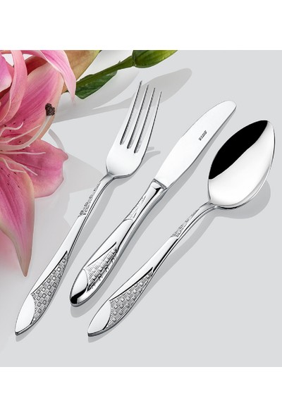 İnter Çelik Hasır 12 Adet Tatlı Çatalı İnter Çelik Hasır 12 Adet Tatlı Çatalı