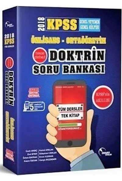 Doktrin 2018 Kpss Ön Lisans Ortaöğretim Gy Gk Doktrin Tek Kitap Tamamı Çözümlü Soru Bankası Doktrin 2018 Kpss Ön Lisans Ortaöğretim Gy Gk Doktrin Tek Kitap Tamamı Çözümlü Soru Bankası