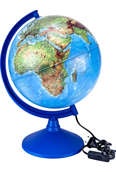 BRONS KÜRE IŞIKLI 30 CM SİYASİ/FİZİKİ BR-808