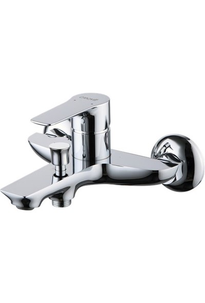 Creavit Nr2500 Nero Banyo Bataryası Krom Creavit Nr2500 Nero Banyo Bataryası Krom