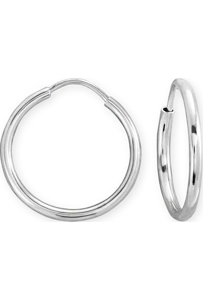 Bilezikci 2 Cm Enli Beyaz Altın Halka Küpe Bilezikci 2 Cm Enli Beyaz Altın Halka Küpe