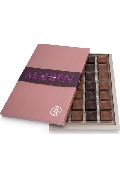 Kahve Dünyası Büyük Boy Sütlü - Bitter Madlen Çikolata 670gr
