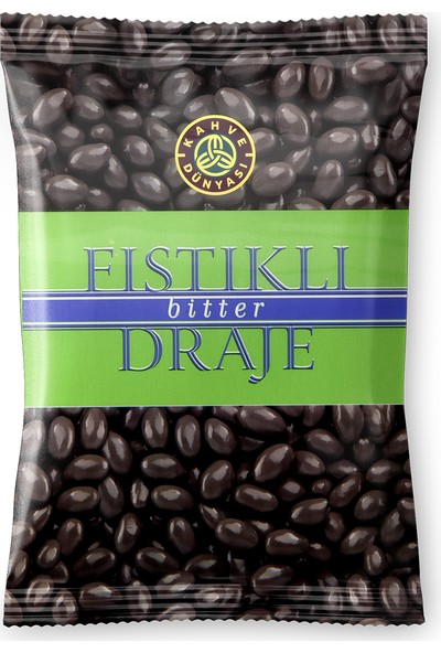 Kahve Dünyası Bitter Çikolatalı Fıstıklı Draje 180Gr