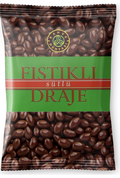 Kahve Dünyası Sütlü Çikolatalı Fıstıklı Draje 180Gr