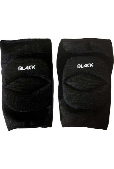 Black 056 Siyah Yetişkin Voleybol Dizliği