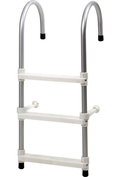 Hobi Store Tekne - 3 Basamaklı Bot Merdiveni ( Beyaz )