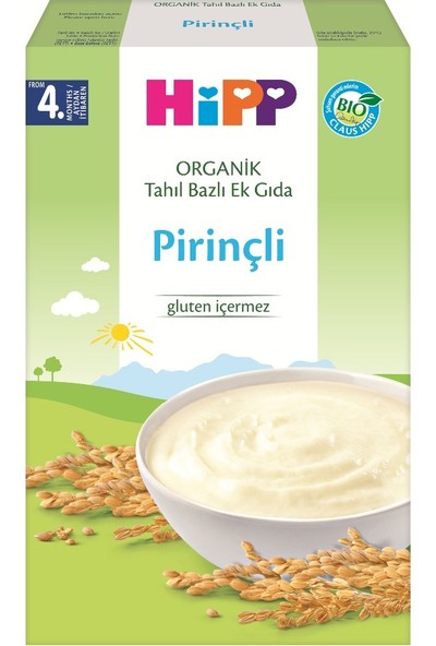 HiPP Organik Pirinçli Tahil Bazli 200 gr.