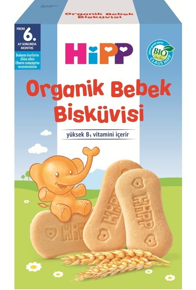 HiPP Organik Bebek Büskivisi 150 gr.