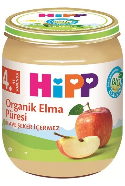 HiPP Organik Elma Püresi 125 gr.