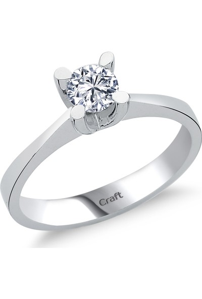 Craft Pırlanta 0.40 Karat Tektaş Pırlanta Yüzük Craft Pırlanta 0.40 Karat Tektaş Pırlanta Yüzük