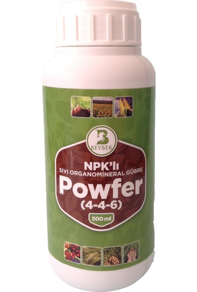 Beybek Gübre Powfer Sıvı Organomineral Gübre 500 Ml Beybek Gübre Powfer Sıvı Organomineral Gübre 500 Ml