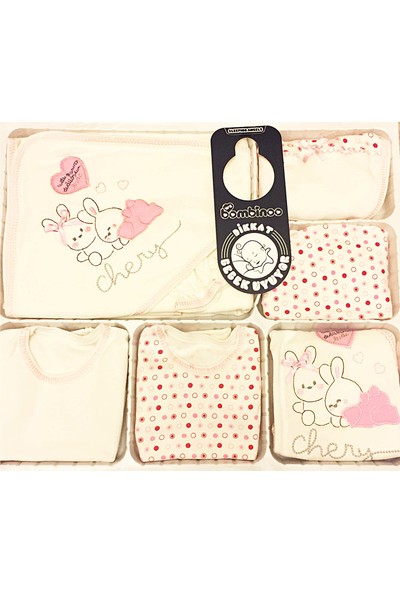 Juutta Tavşanlı-11 Parça Kız Bebek Hastane Çıkışı, Zıbın Takım Juutta Tavşanlı-11 Parça Kız Bebek Hastane Çıkışı, Zıbın Takım