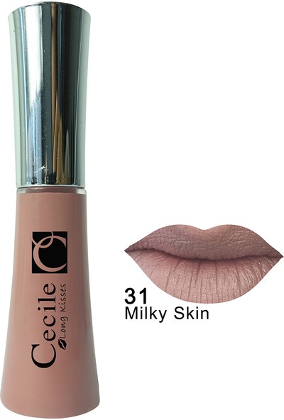 Cecile Kalıcı Mat Ruj / Long Kisses Lipgloss 31 Cecile Kalıcı Mat Ruj / Long Kisses Lipgloss 31