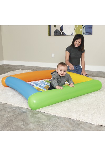 Bestway Resimli Şişme Tabanlı Oyun Alanı 52240
