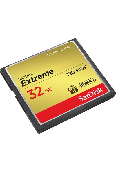 Sandisk Extreme CompactFlash Card 32GB 120MB/s 800x Sandisk Extreme CompactFlash Card 32GB 120MB/s 800x