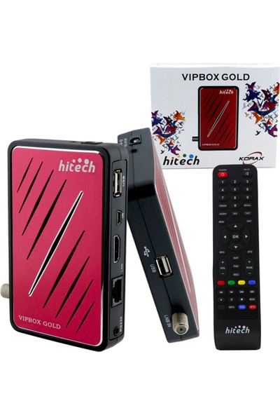 Hi-Tech Korax Hıtech Vıpbox Gold Uydu Alıcısı Hi-Tech Korax Hıtech Vıpbox Gold Uydu Alıcısı