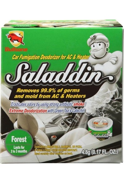 Bullsone Saladdin Hijyen Cini Klima Temizleyicisi (Orman Kokulu)